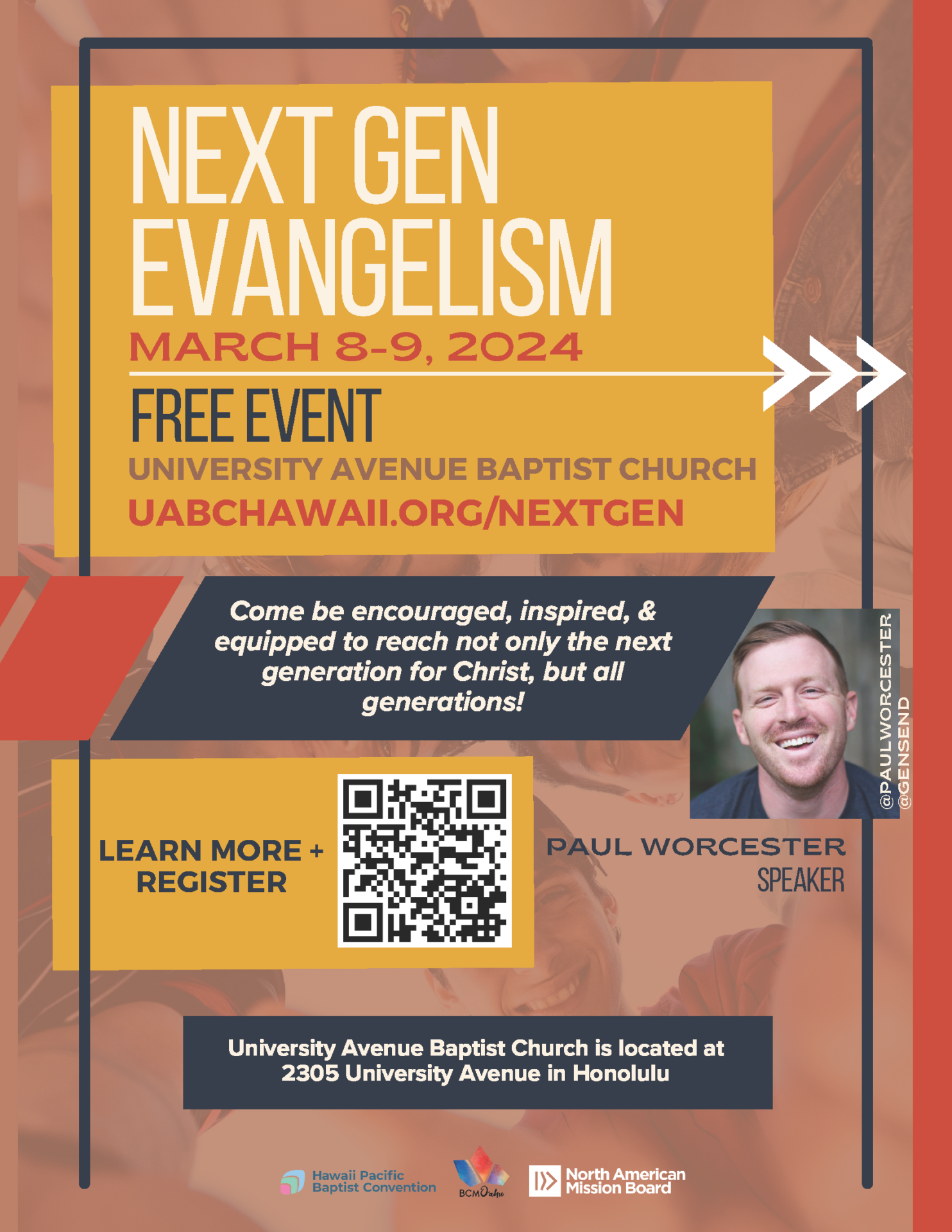 Next Gen Evangelism - Hawaii Pacific Baptist Convention